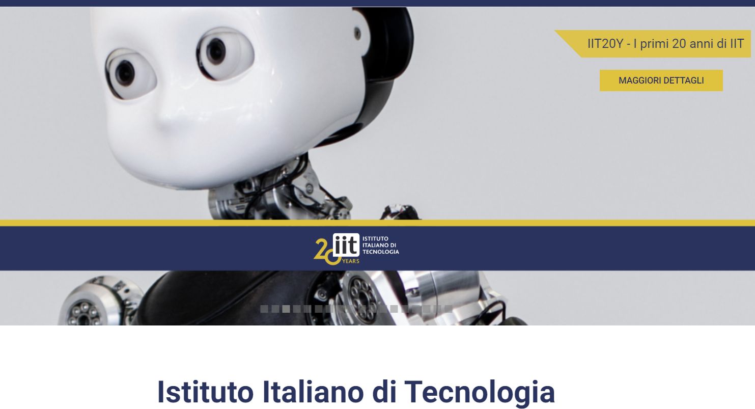 20 anni fa a Genova nasceva l'IIT, Istituto Italiano di Tecnologia ...
